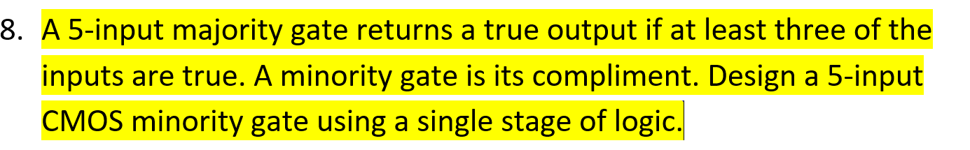 Solved Y is the majority gate. You are supposed to design | Chegg.com