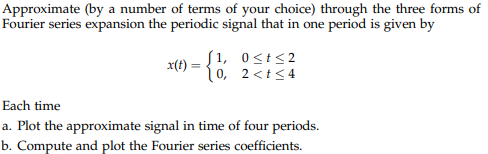 Solved MatLab question!! Signals and systems source question | Chegg.com