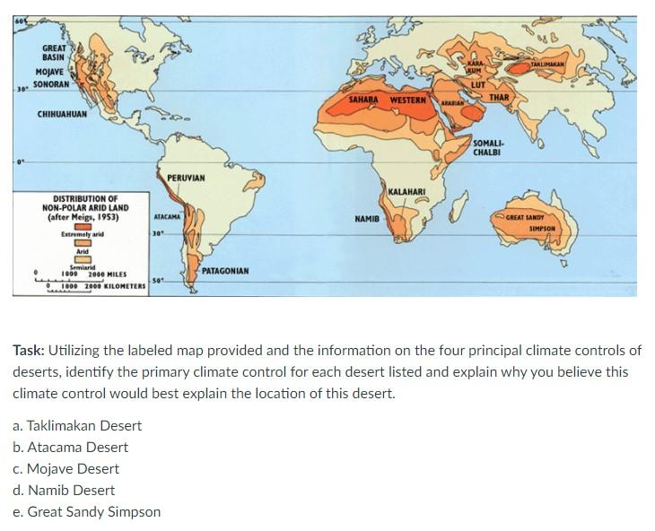 Solved Primm. Roach Dry Lake I-15 Ivanpah Dry Lake Task: | Chegg.com