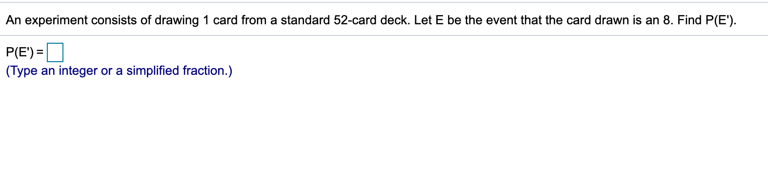 Solved An experiment consists of drawing 1 card from a | Chegg.com