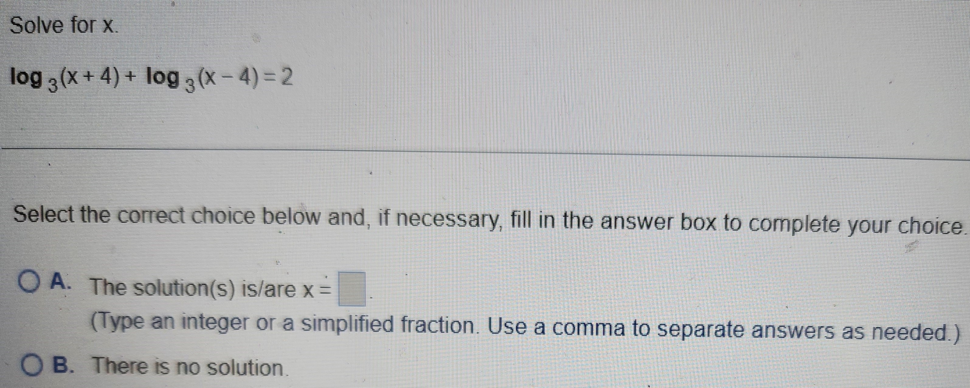 Solved Use common or natural logarithms to solve the | Chegg.com