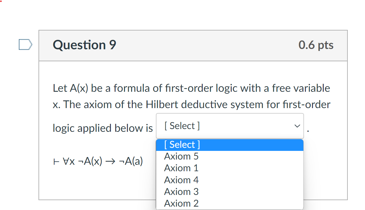 Solved Let A(x) be a formula of first-order logic with a | Chegg.com