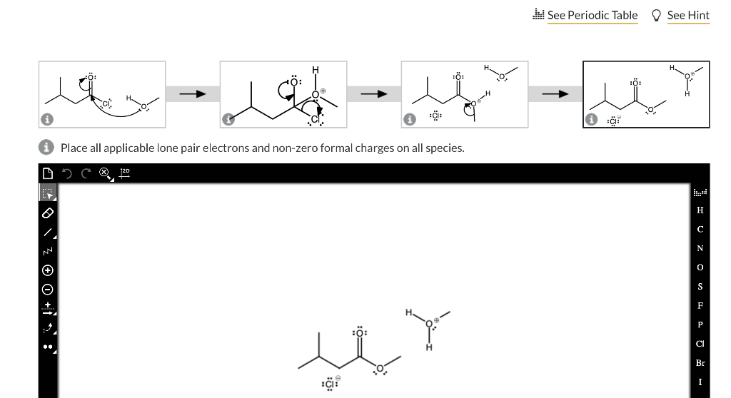 Solved Draw the mechanism arrows for the reaction between an | Chegg.com