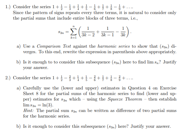 Solved 3.) a) Conjecture (based on the examples above) and | Chegg.com