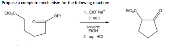 Solved Propose a complete mechanism for the following | Chegg.com