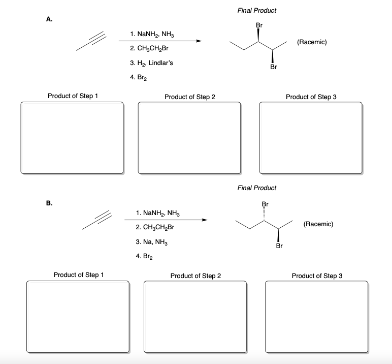 Solved Provide each organic intermediate in the multistep | Chegg.com