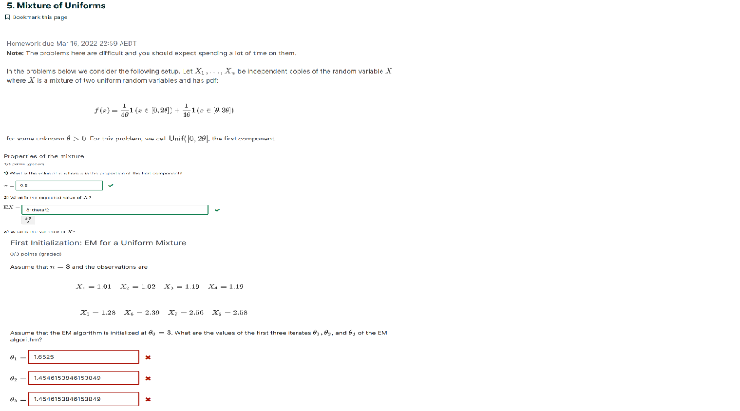 Statistics And Probability Archive | March 09, 2022 | Chegg.com