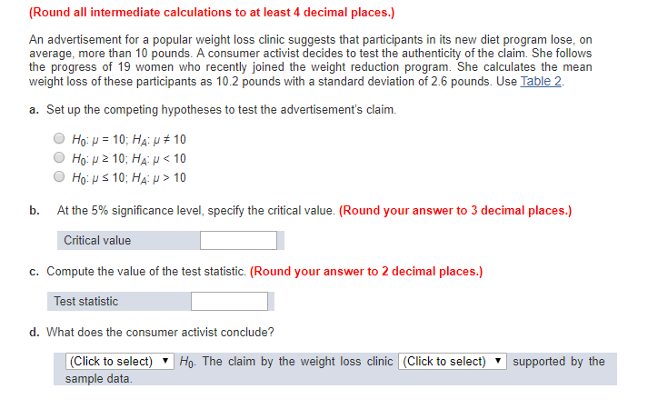 Solved (Round all intermediate calculations to at least 4 | Chegg.com