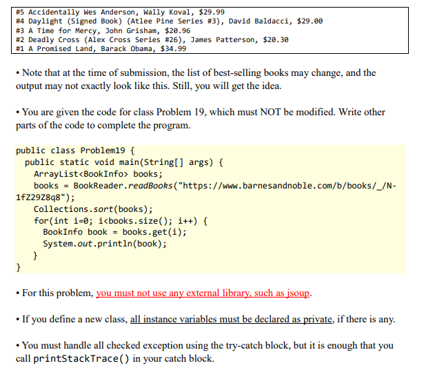 Problem 20 (20 points) • In this problem, you will | Chegg.com