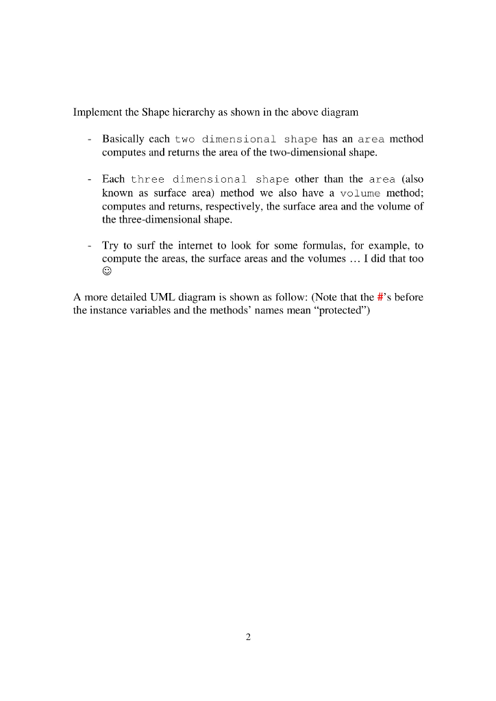 Object Oriented Design and Programming Objectives: | Chegg.com