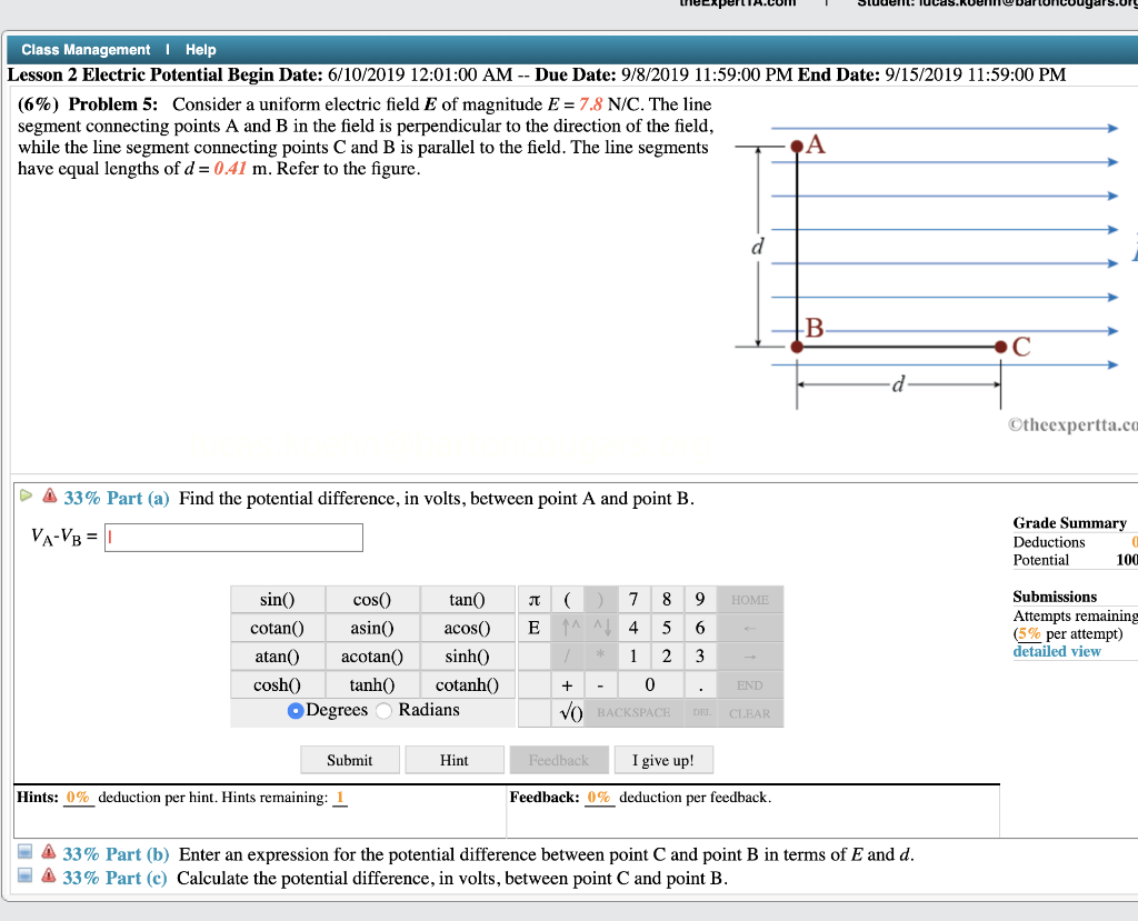 Solved: Tec Pertin.CUM Sluen: Lucas.kuencuarumcuuyars.UI C... | Chegg.com