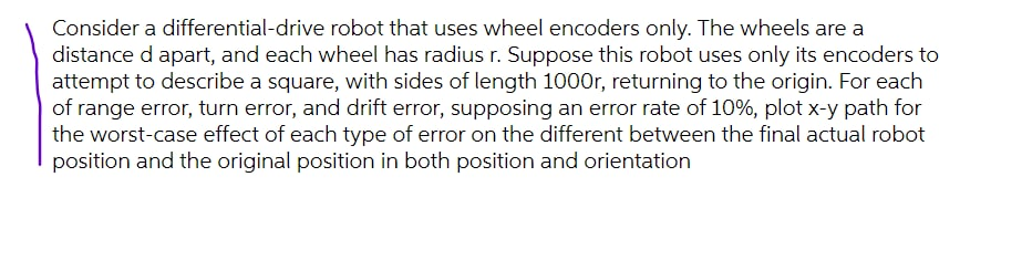 Solved Consider a differential-drive robot that uses wheel | Chegg.com