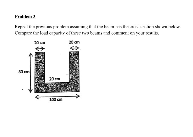 Solved: Problem 3 Repeat the previous problem assuming th Solved: Problem 3 Repeat the previous problem assuming th