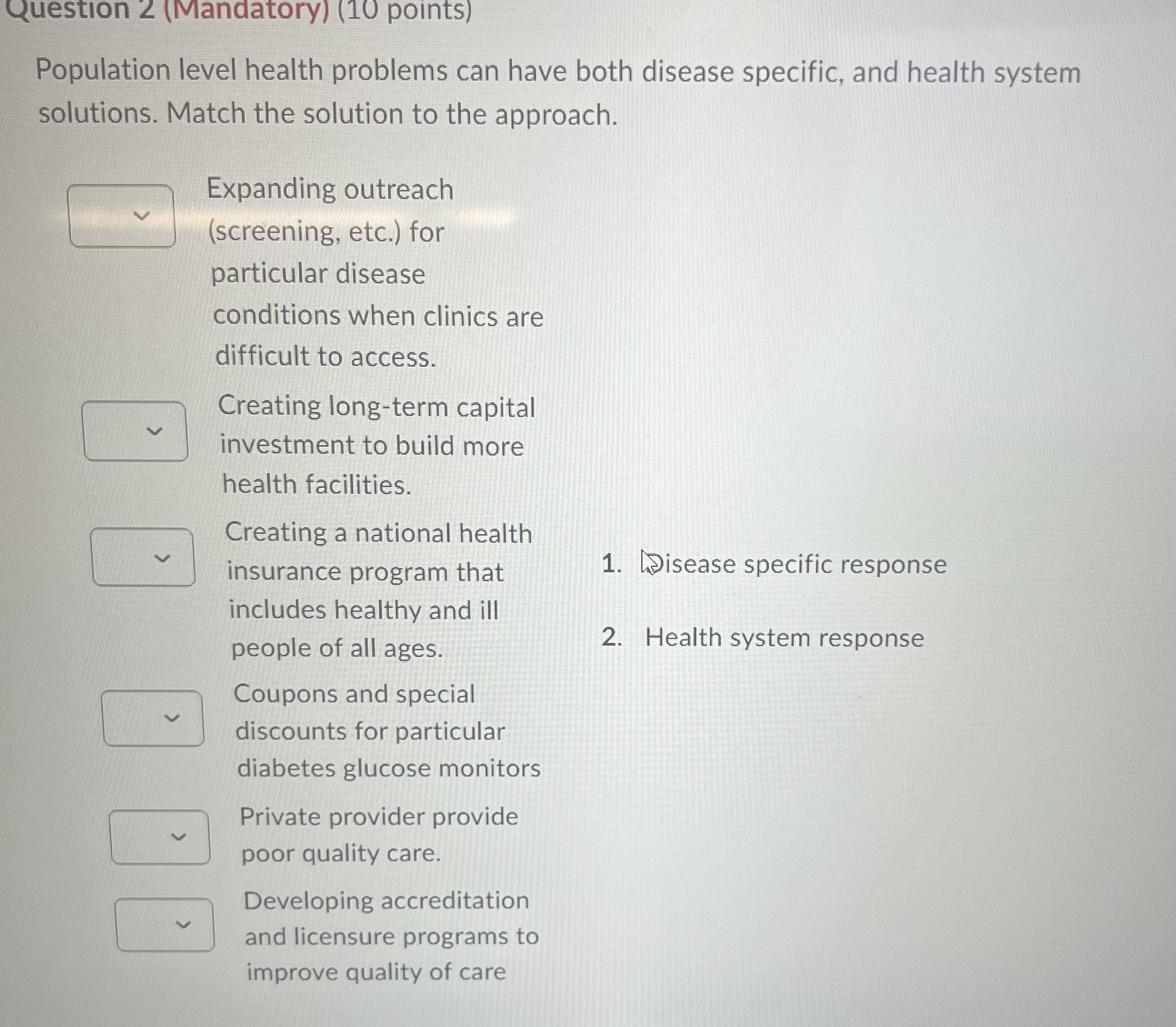 Solved Population level health problems can have both | Chegg.com