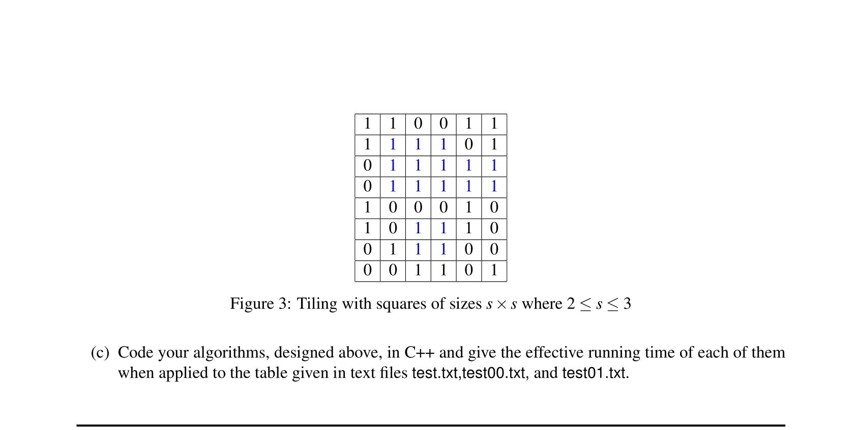 You are given a table of integers, of size nxm, | Chegg.com