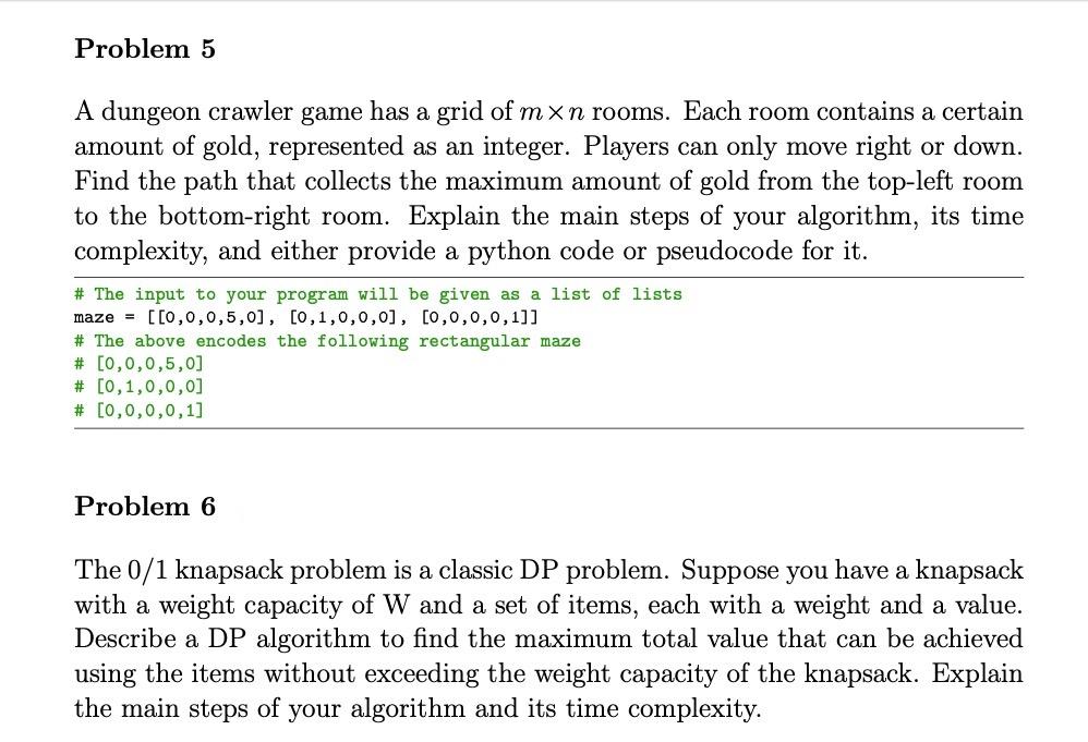 Solved A dungeon crawler game has a grid of m×n rooms. Each | Chegg.com