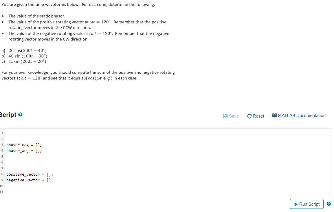 Solved You are given the time waveforms below. For each one, | Chegg.com