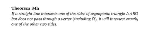 Solved Theorem 34h If a straight line intersects one of the | Chegg.com