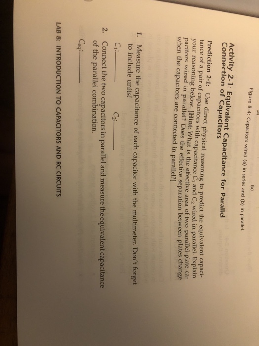 Solved 2 Briefly describe what observations you will make in | Chegg.com