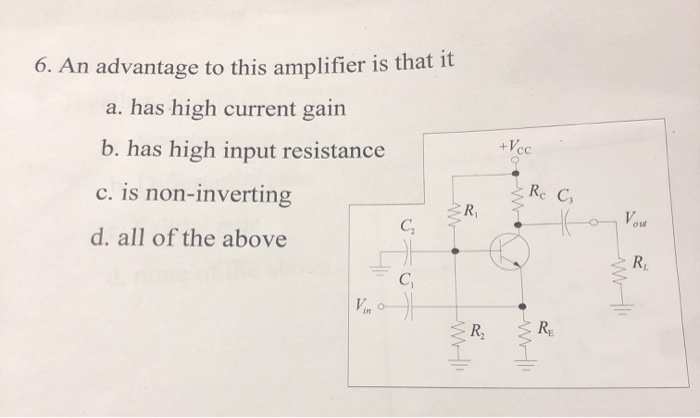 Solved 1. The equation for finding the ac emitter resistance | Chegg.com