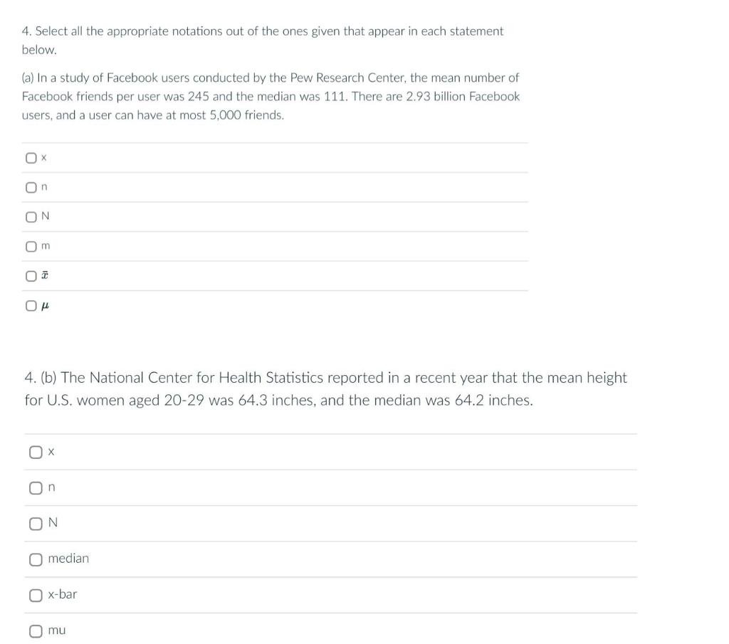 Solved 2. Find the mean, median, and mode for the data set | Chegg.com