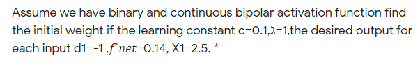 Solved Assume we have binary and continuous bipolar | Chegg.com