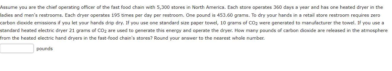 Solved Assume you are the chief operating officer of the | Chegg.com