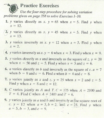 Solved Practice Exercises Use the four-step procedure for | Chegg.com