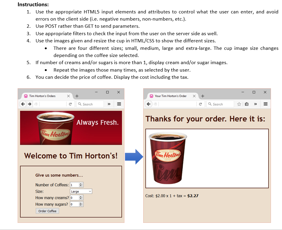 I need help writing HTML, PHP, and CSS to create a | Chegg.com