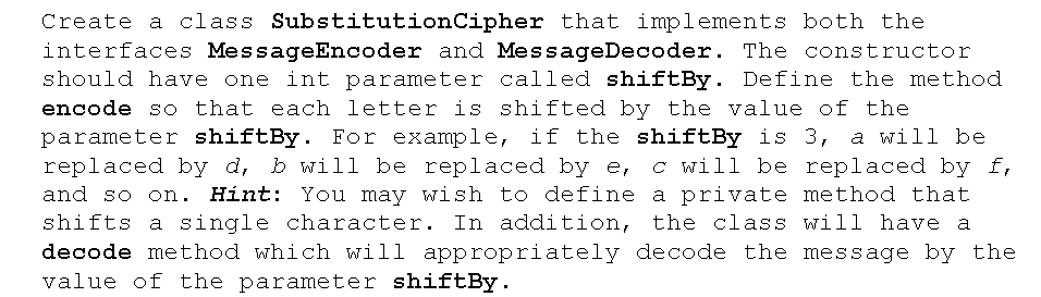 Java Code Project Encoderdecoder Will Require 9085