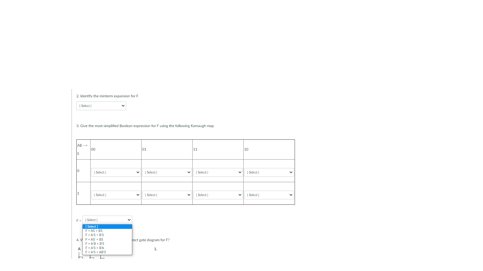 Solved Implement a combinational logic system that has two | Chegg.com
