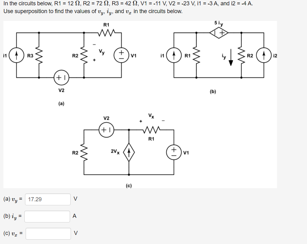 Solved In the circuits below, R1 = 1212, R2 = 7212, R3 = | Chegg.com
