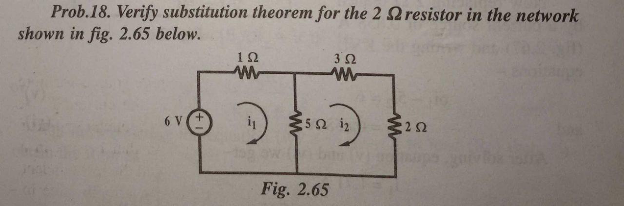 Solved Prob.18. Verify substitution theorem for the 2 12 | Chegg.com