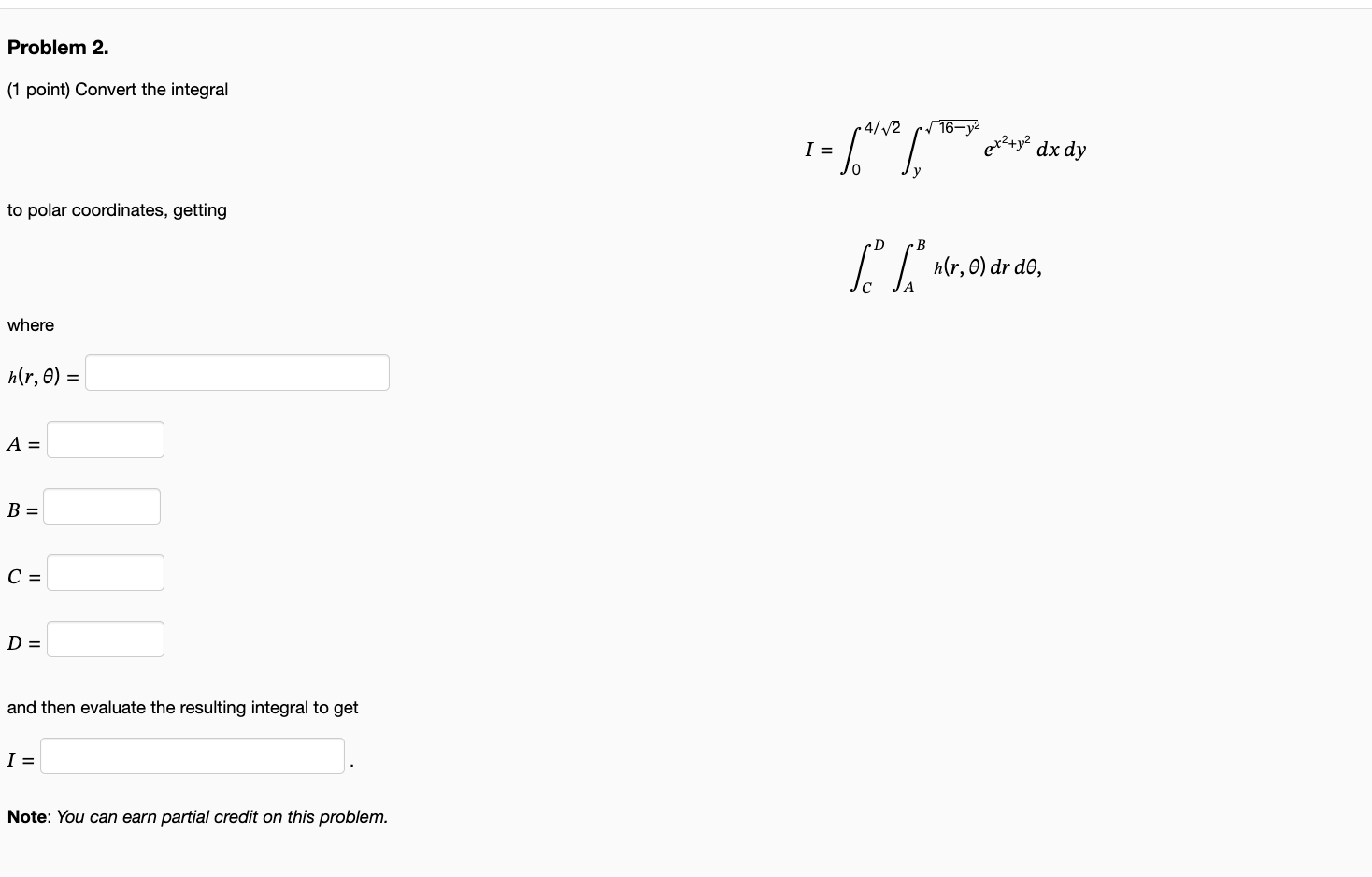 Solved Problem 2.(1 ﻿point) ﻿Convert the | Chegg.com