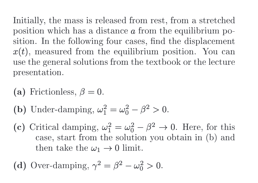 Solved [10 points] Consider a one-dimensional particle of | Chegg.com