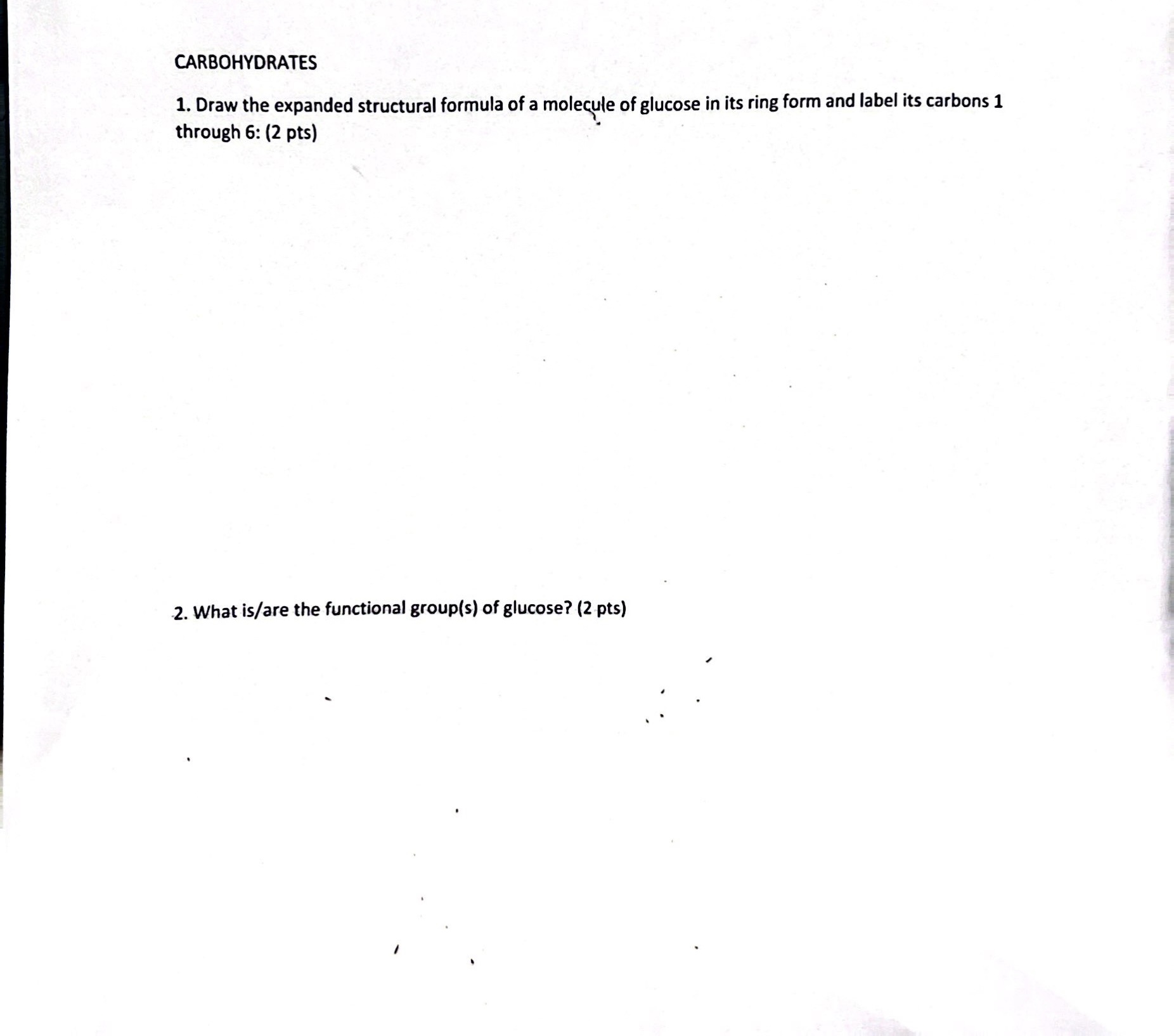Solved How do i draw the expanded formula of a molecule of | Chegg.com