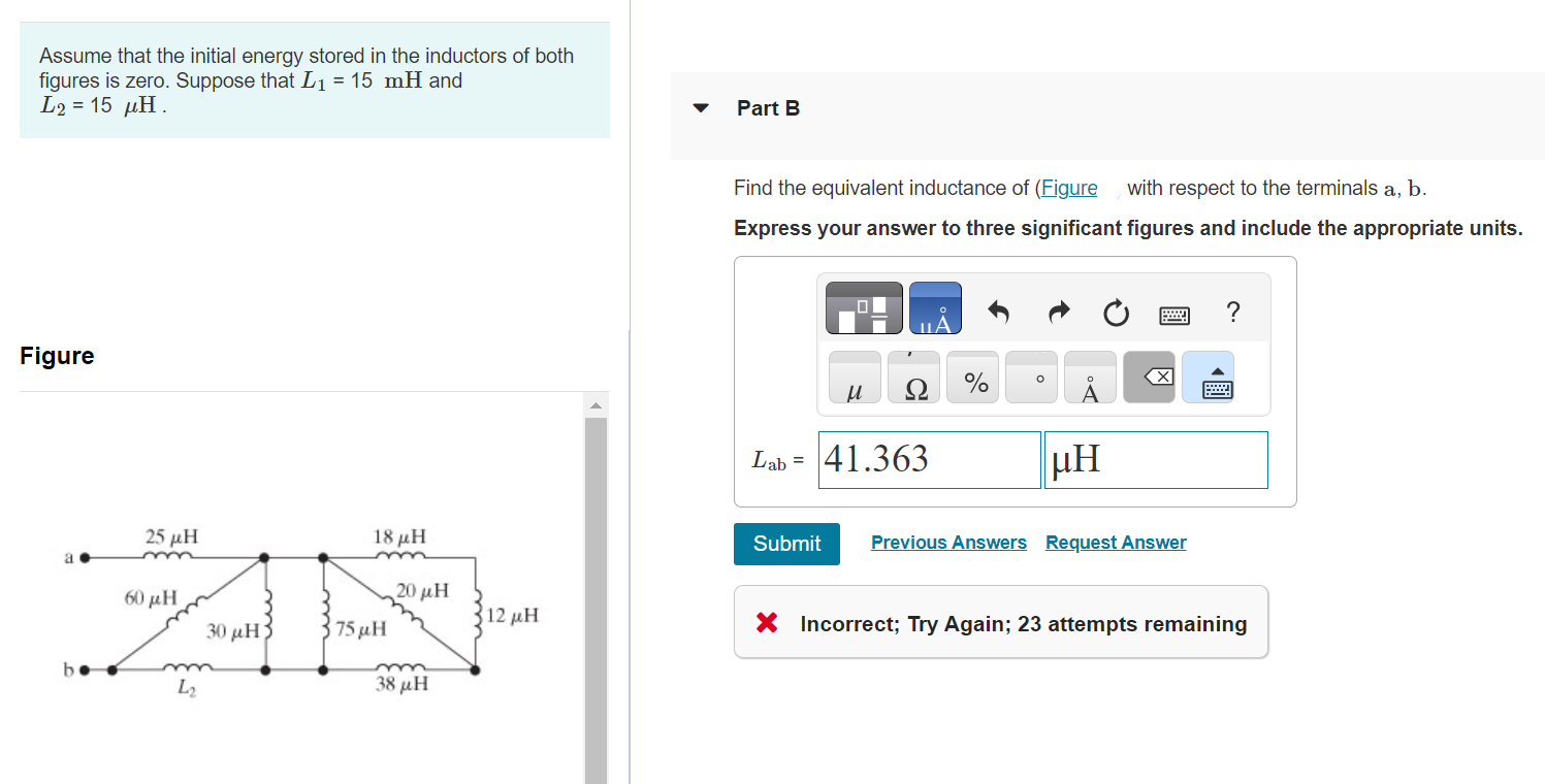 Solved Assume that the initial energy stored in the | Chegg.com