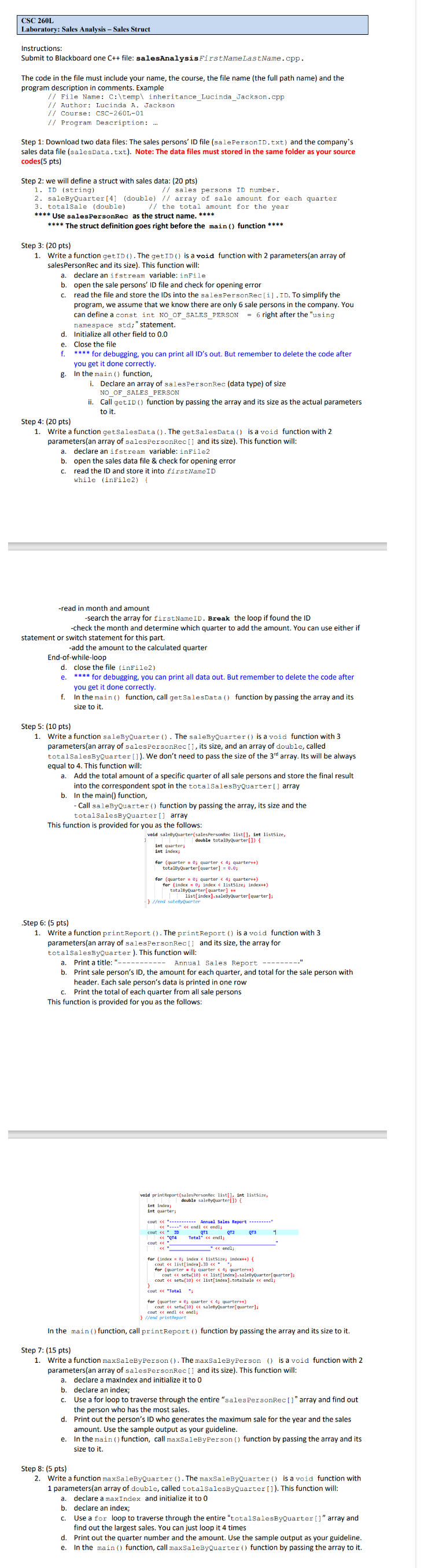Solved Use Dev C++.Please make the output look exactly like | Chegg.com