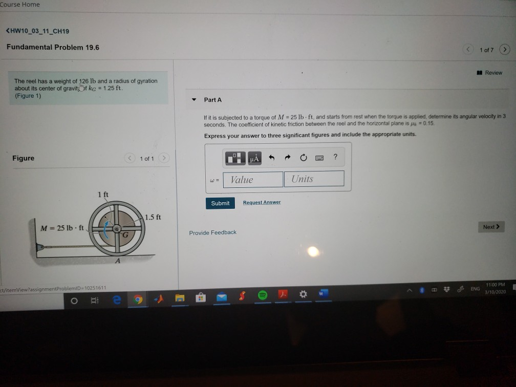 Solved Course Home Provide Feedback 11:00 PM | Chegg.com