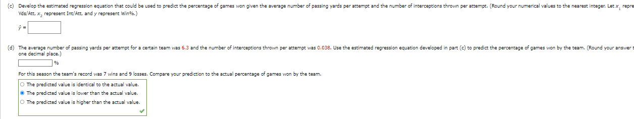 Solved γ^= y^=Yds/ Att, x2 represent Int/Att, and y | Chegg.com
