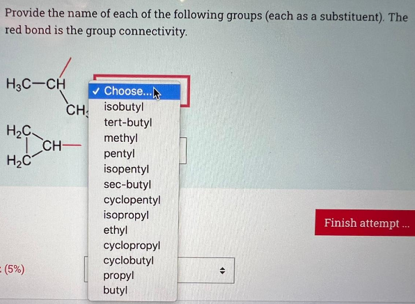 Solved Provide the name of each of the following groups | Chegg.com