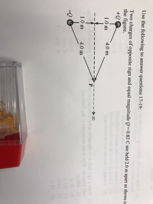 Solved Use the following to answer questions 17-19: Two | Chegg.com