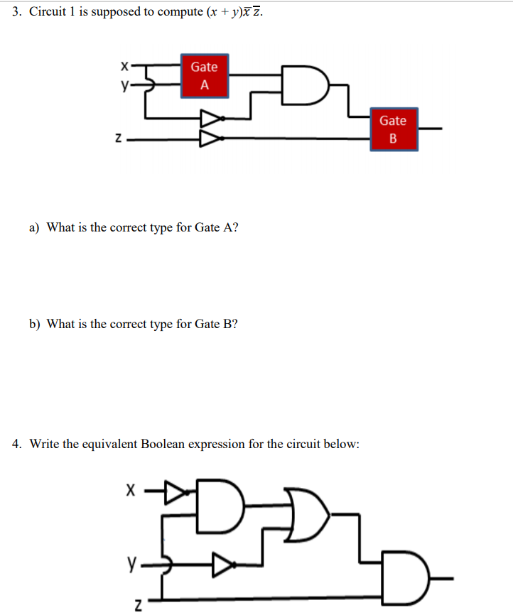 Solved 1. What is the output of this circuit on input x = 0, | Chegg.com