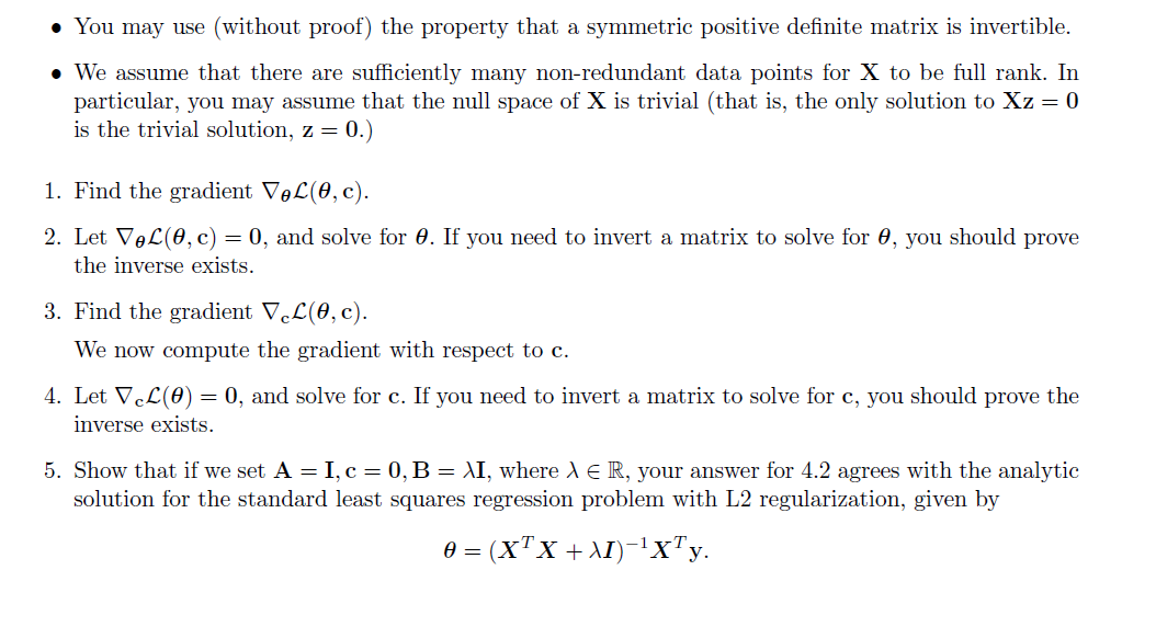Solved = Exercise 4 General Linear Regression with | Chegg.com