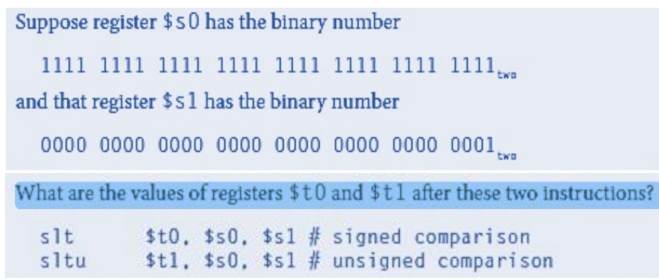 Solved What are the values of registers $ t0 and $t 1 after | Chegg.com