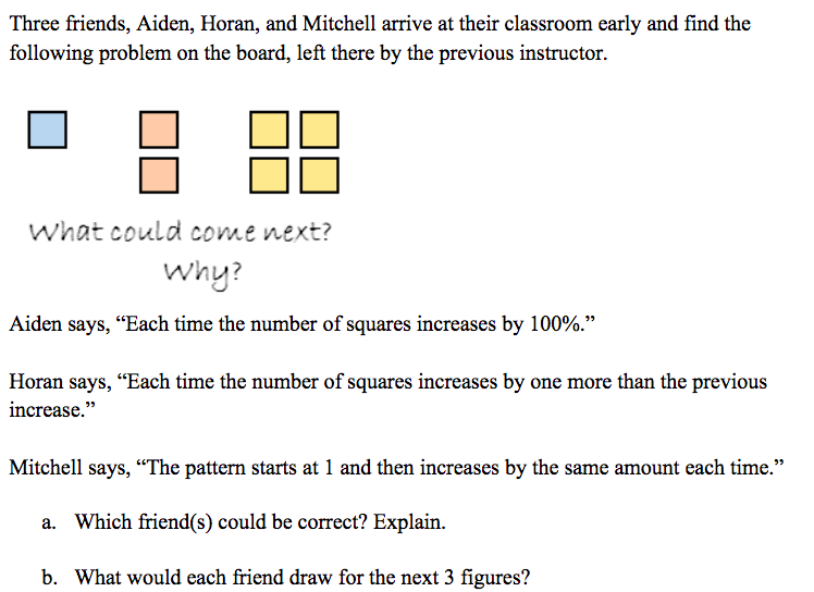 Solved Three friends, Aiden, Horan, and Mitchell arrive at | Chegg.com