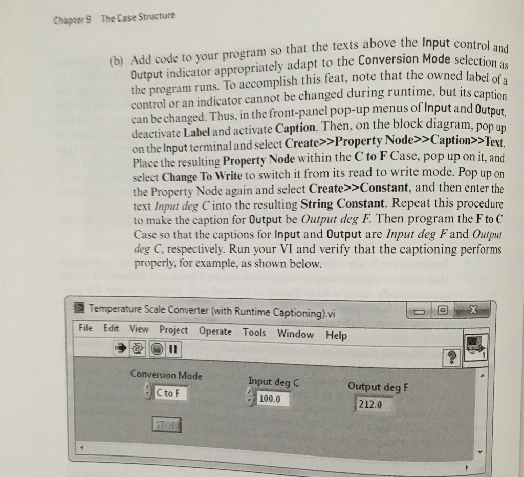 Solved 7. Temperature Scale Converter (with Runtime | Chegg.com