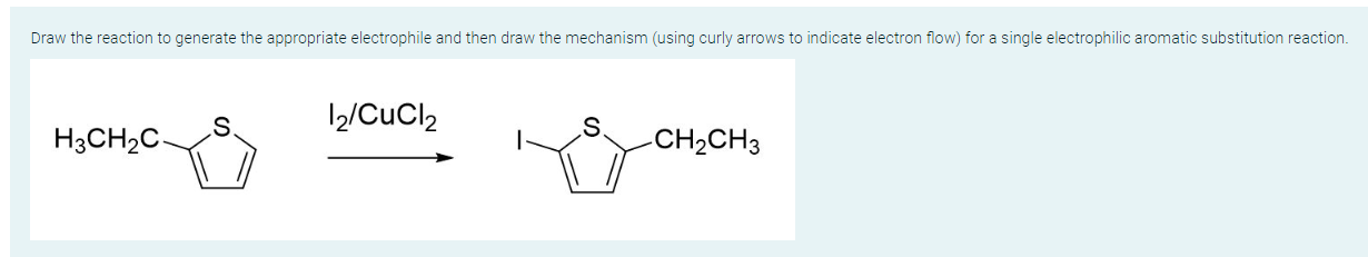 Solved I2/CuCl2 | Chegg.com