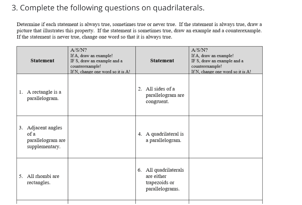 Solved 3. Complete the following questions on | Chegg.com