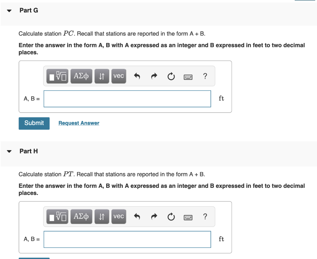Solved A railroad curve has Dc=4∘00′,I=23∘00′, and PI | Chegg.com